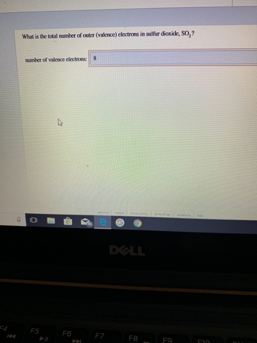 Solved What is the total number of outer (valence) electrons | Chegg.com