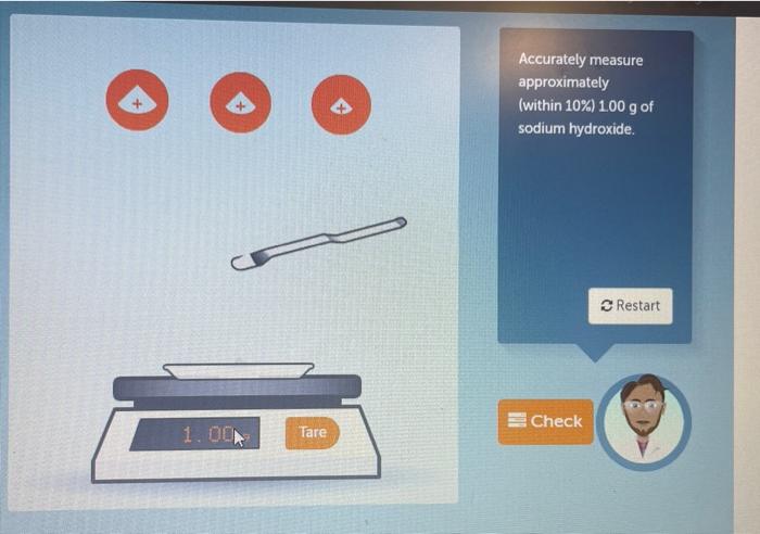 Solved Accurately measure approximately (within 10%) 100 g | Chegg.com