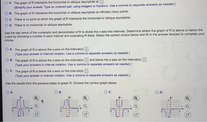 Solved 3 Follow the steps for graphing a rational function | Chegg.com