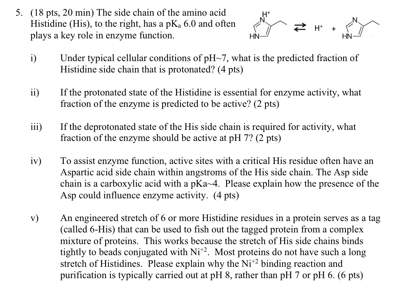 Solved 5. ( \( 18 \mathrm{pts}, 20 \mathrm{~min} \) ) ﻿The | Chegg.com