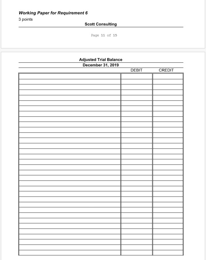Solved PRINCIPLES OF ACCOUNTING I ACCT 1010 ACCOUNTING CYCLE | Chegg.com