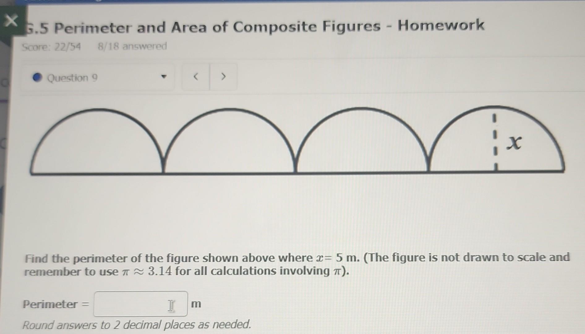 Solved 6.5 Perimeter and Area of Composite Figures - | Chegg.com