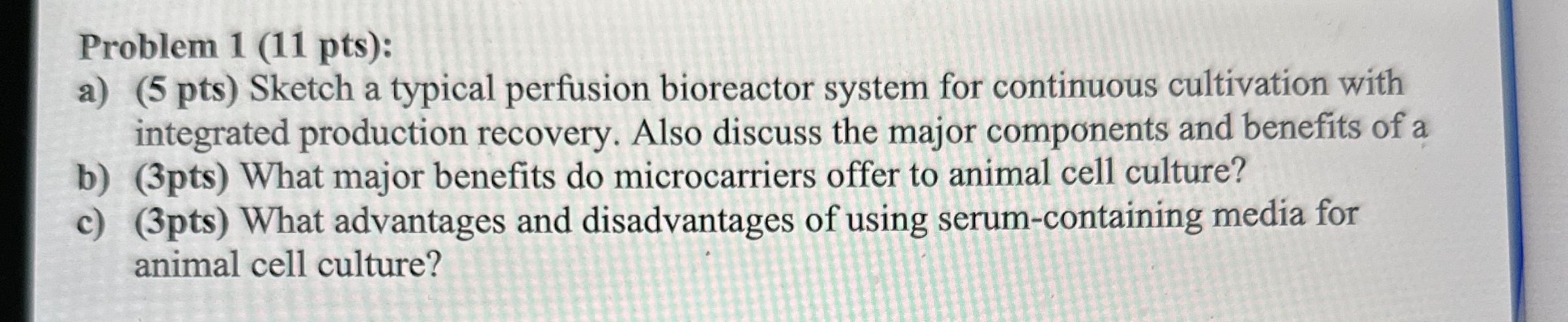 Solved Problem 1 (11 ﻿pts):a) ( 5pts ) ﻿Sketch a typical | Chegg.com