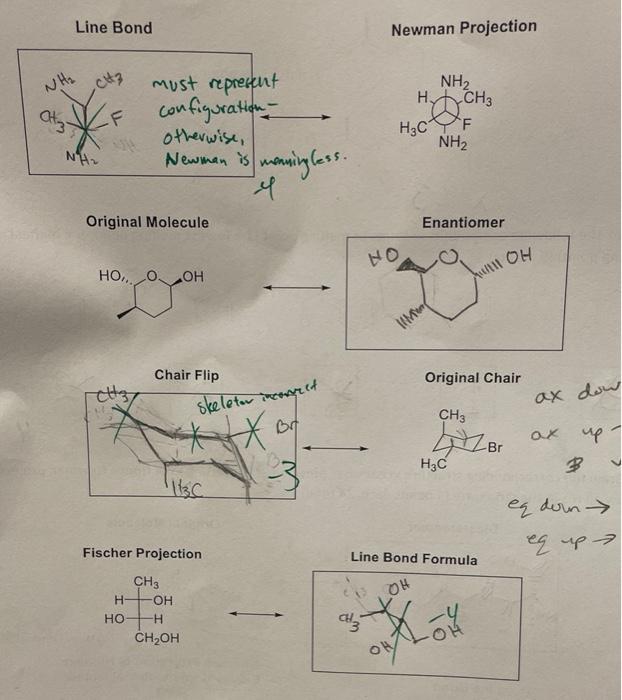 Solved Line Bond Newman Projection NH2 (t) must represent | Chegg.com