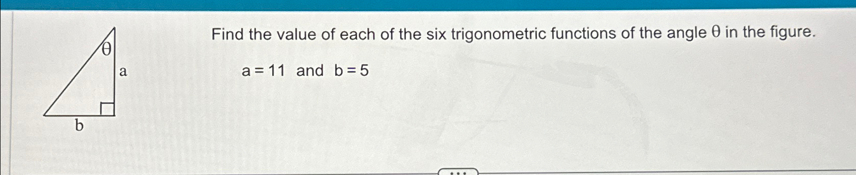 Solved Find the value of each of the six trigonometric | Chegg.com