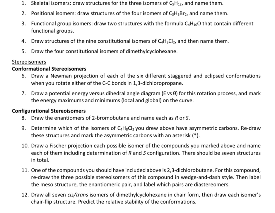 Solved Skeletal isomers: draw structures for the three | Chegg.com