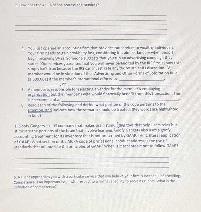 Solved 2. The following questions or scenarios relate to | Chegg.com