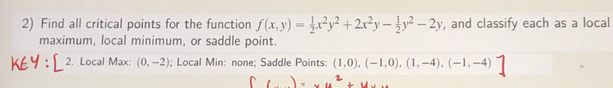 Solved Find all critical points for the function | Chegg.com
