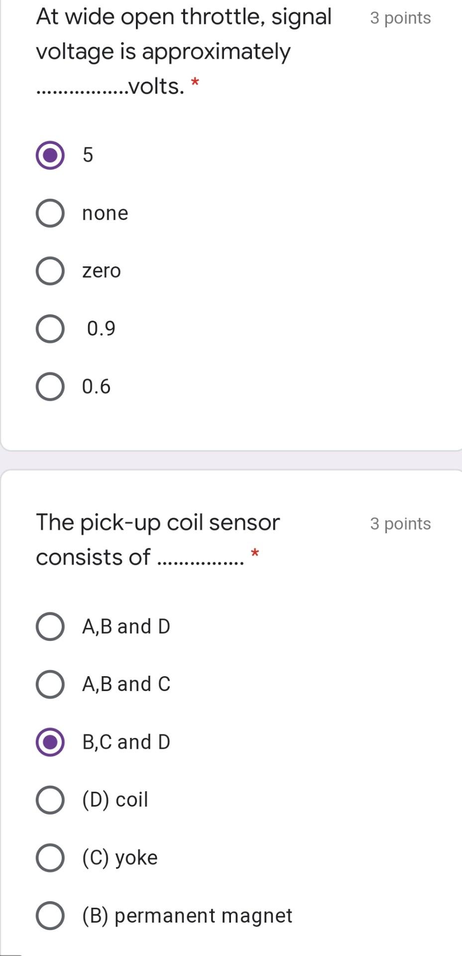Solved Q2/ Choose the correct answer 3 points The MRE sensor | Chegg.com