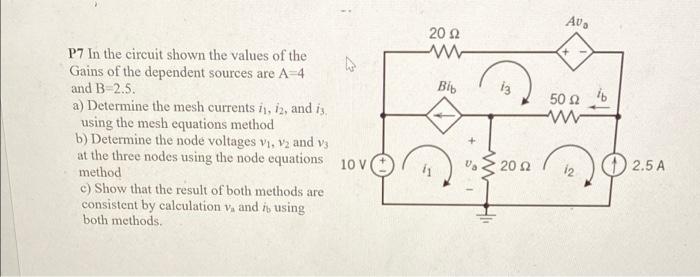 Solved Determine mesh currents i1, i2, and i3 using mesh | Chegg.com