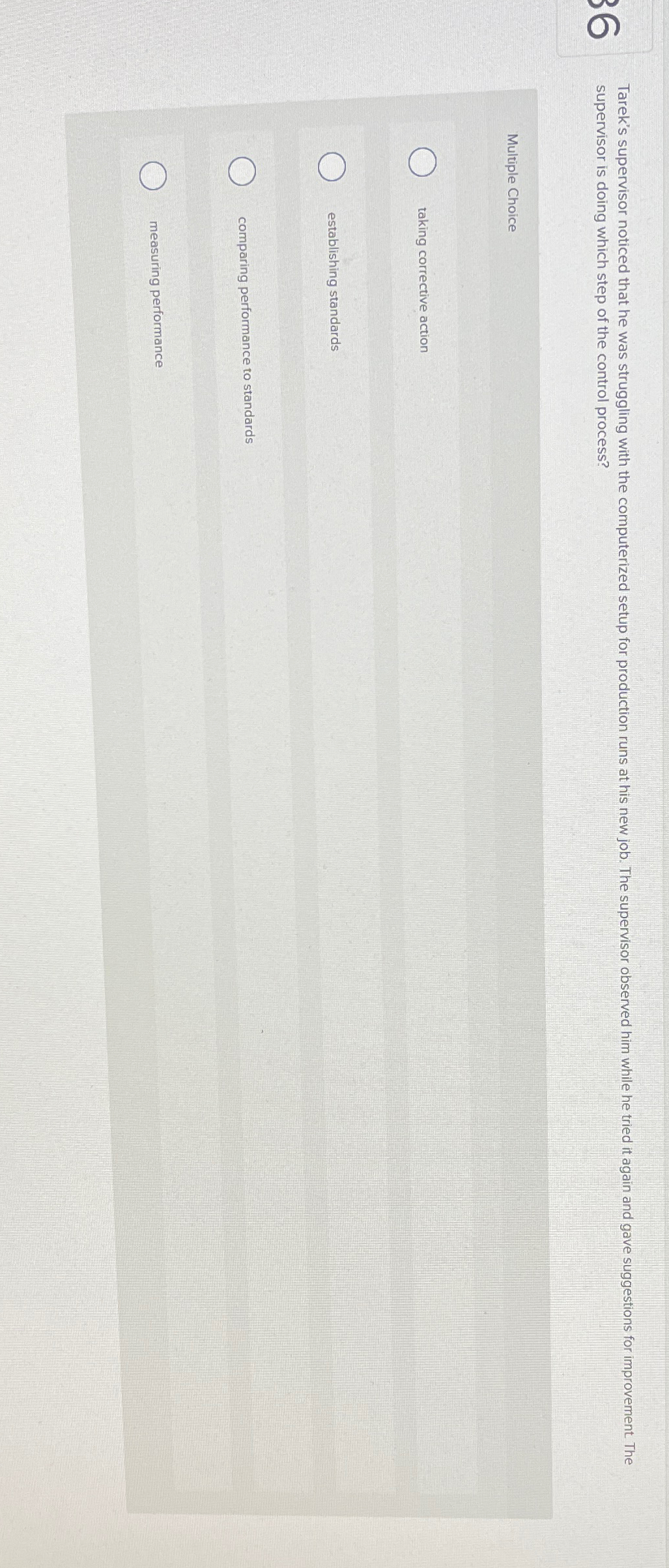 Solved supervisor is doing which step of the control | Chegg.com