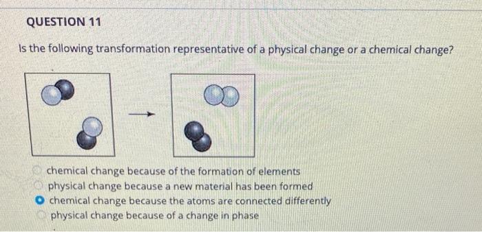 Solved QUESTION 11 Is the following transformation | Chegg.com