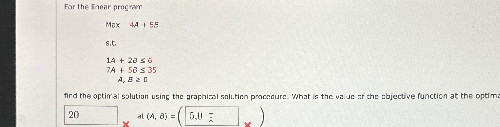 Solved For the linear program ﻿Max | Chegg.com