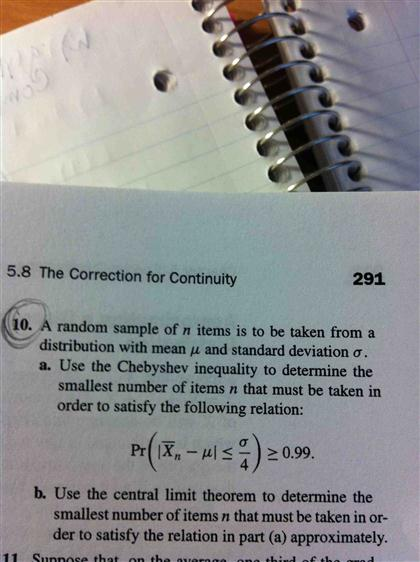 Solved The correction for continuity A random sample of n | Chegg.com