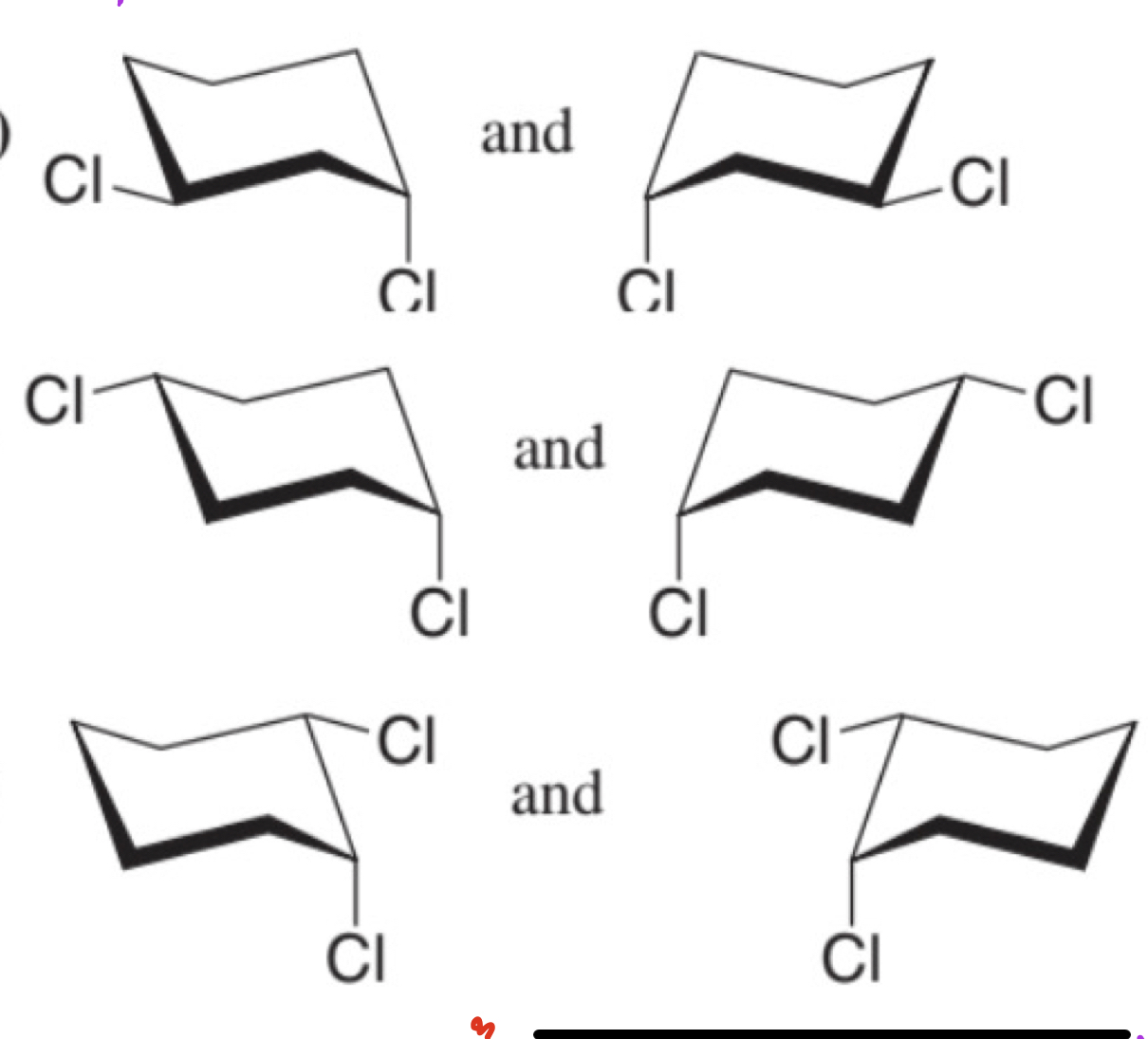 Solved Consider the following pairs of structures. Designate | Chegg.com
