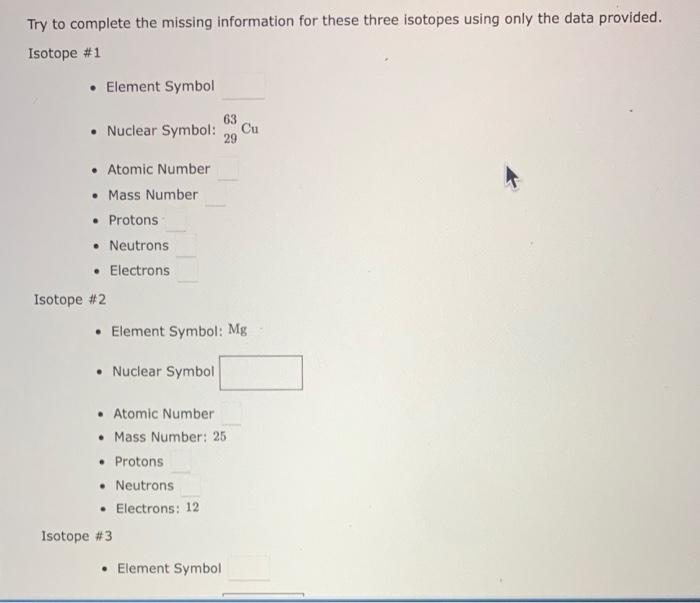 Solved Try to complete the missing information for these | Chegg.com