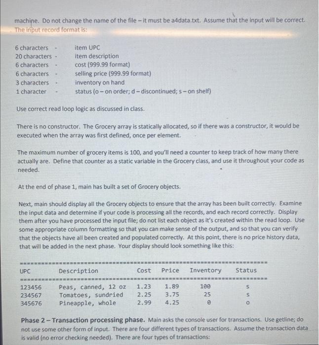 Solved in c++ Please read and follow directions carefully | Chegg.com