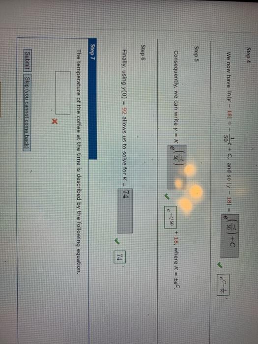 Solved Tutorial Exercise The differential equation below | Chegg.com