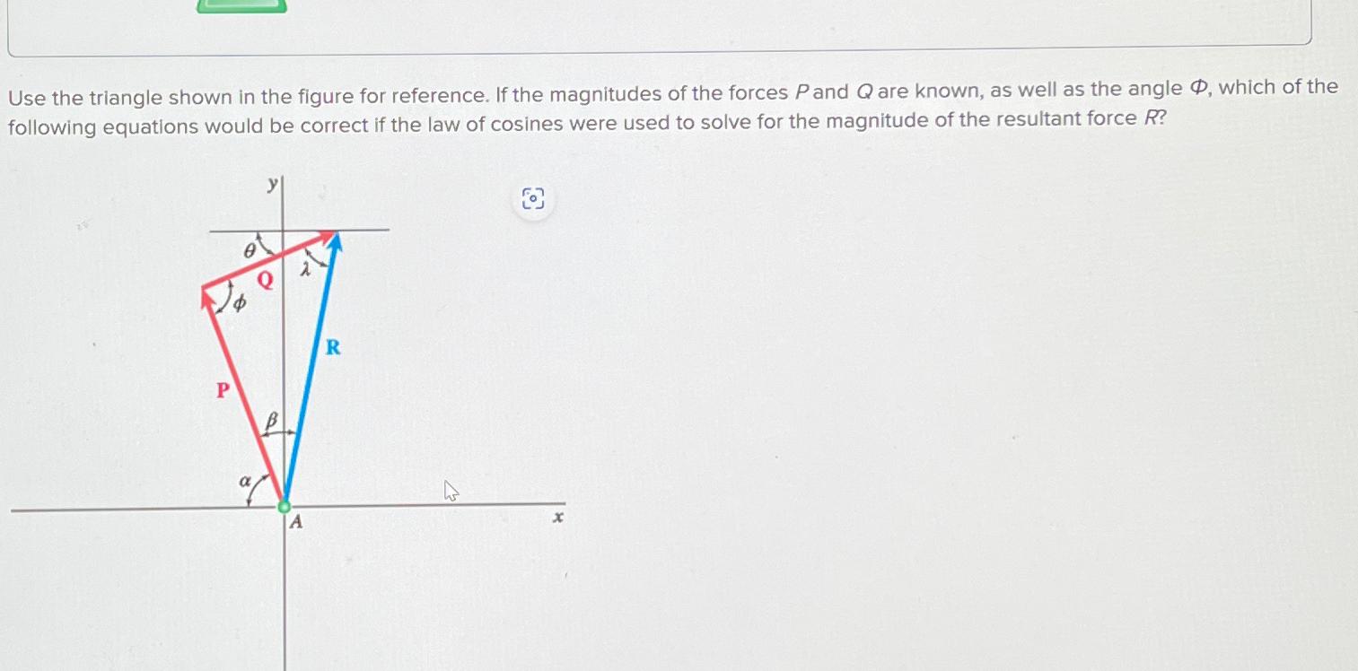 Use the triangle shown in the figure for reference. | Chegg.com