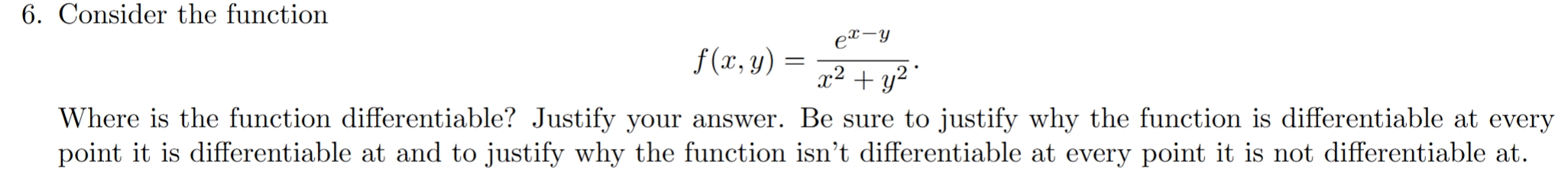 Solved Consider The Functionf X Y Ex Yx2 Y2where Is the