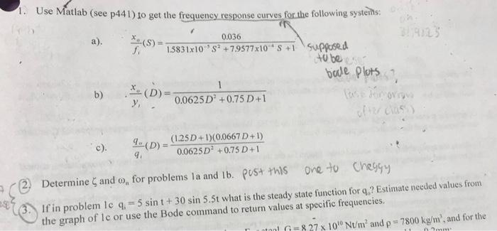 Solved Just do problem 3. You can ignore problem number 2. | Chegg.com