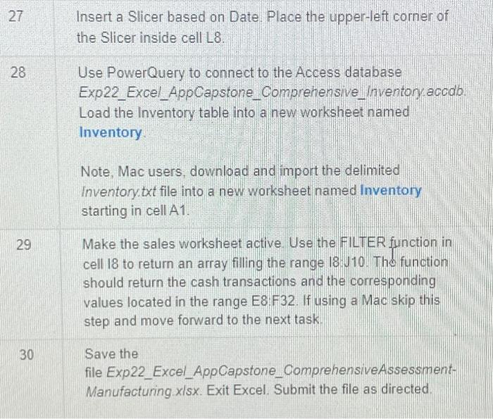 1 Start Excel. Download and open the file named | Chegg.com