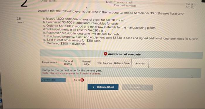 Solved Why My Answer Is Incomplete And How Do I Calcukate