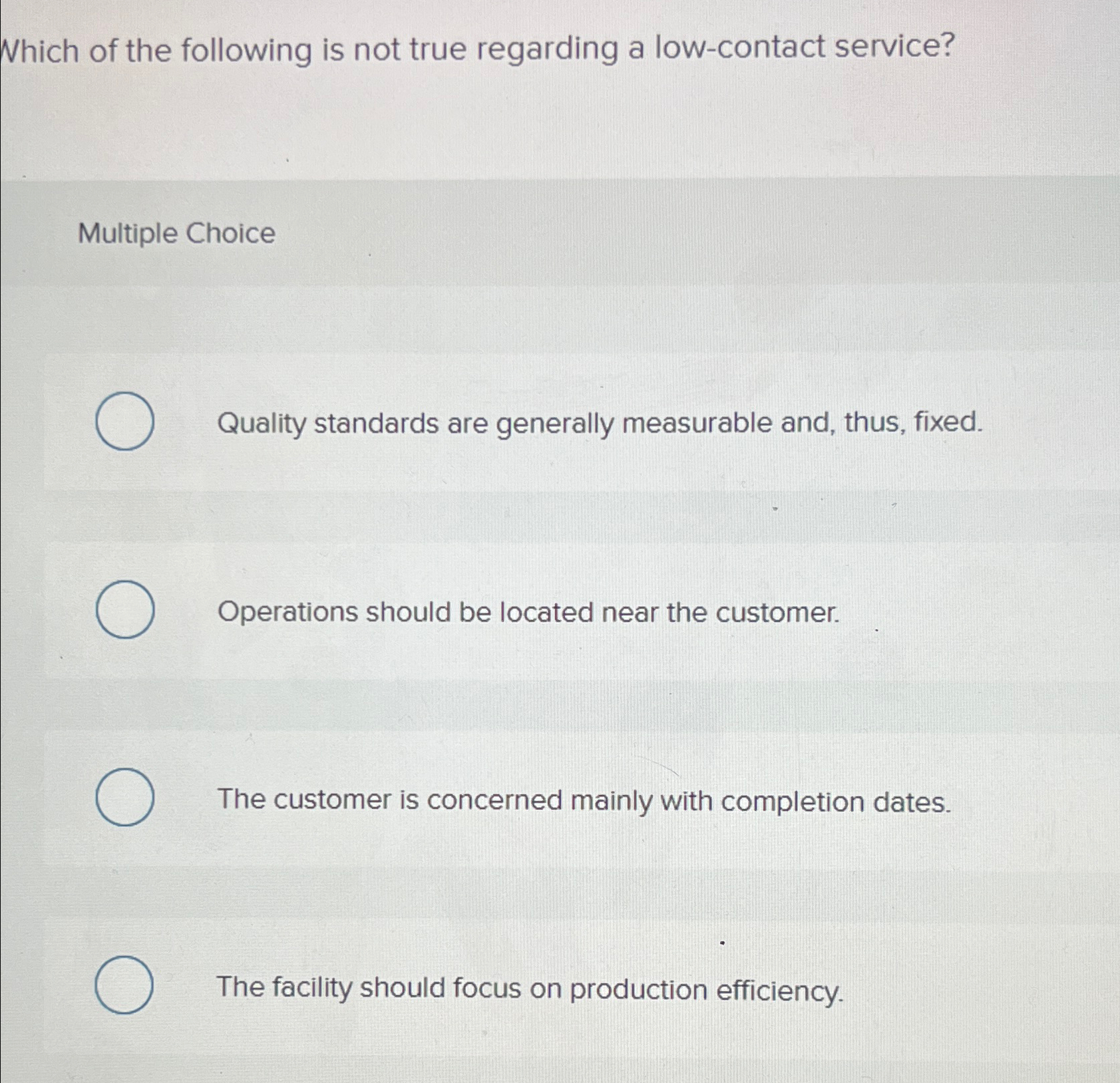 Solved Which of the following is not true regarding a | Chegg.com