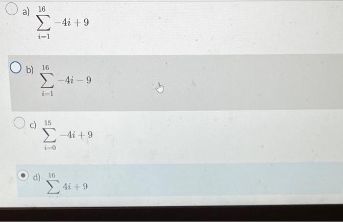 Solved Express the following series using summation | Chegg.com
