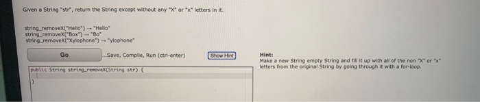 Solved (Using Java method — common mistake don’t call | Chegg.com