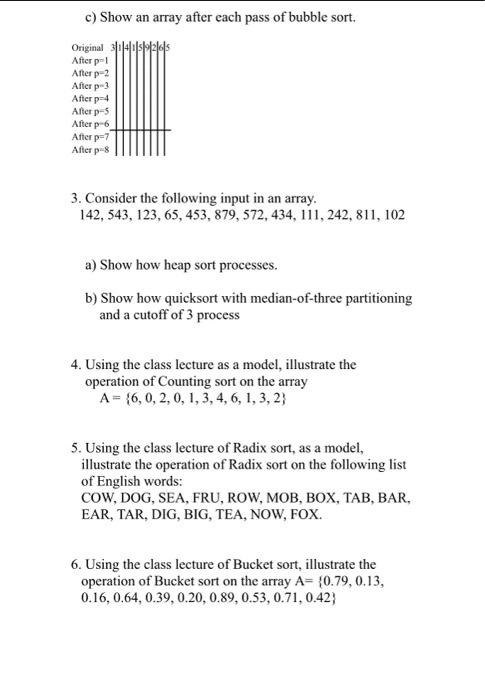 Solved 1. Given input {71,23,73,99,43,79,189} and a hash | Chegg.com