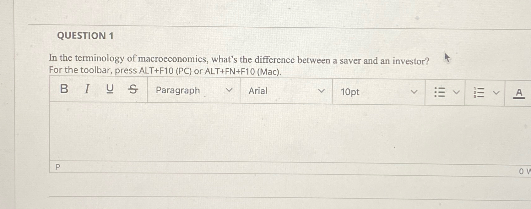 Solved QUESTION 1In the terminology of macroeconomics, | Chegg.com