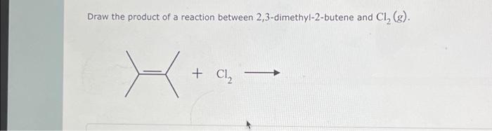 Solved Draw the product of a reaction between | Chegg.com