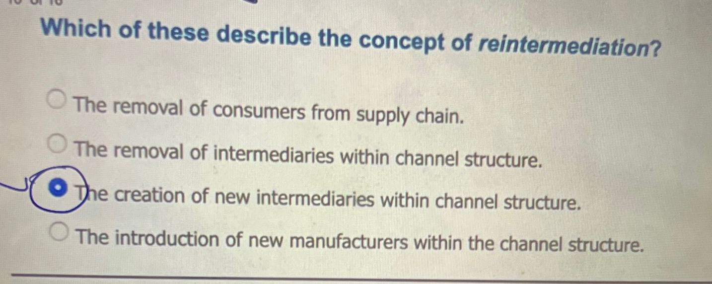 Solved Which of these describe the concept of | Chegg.com
