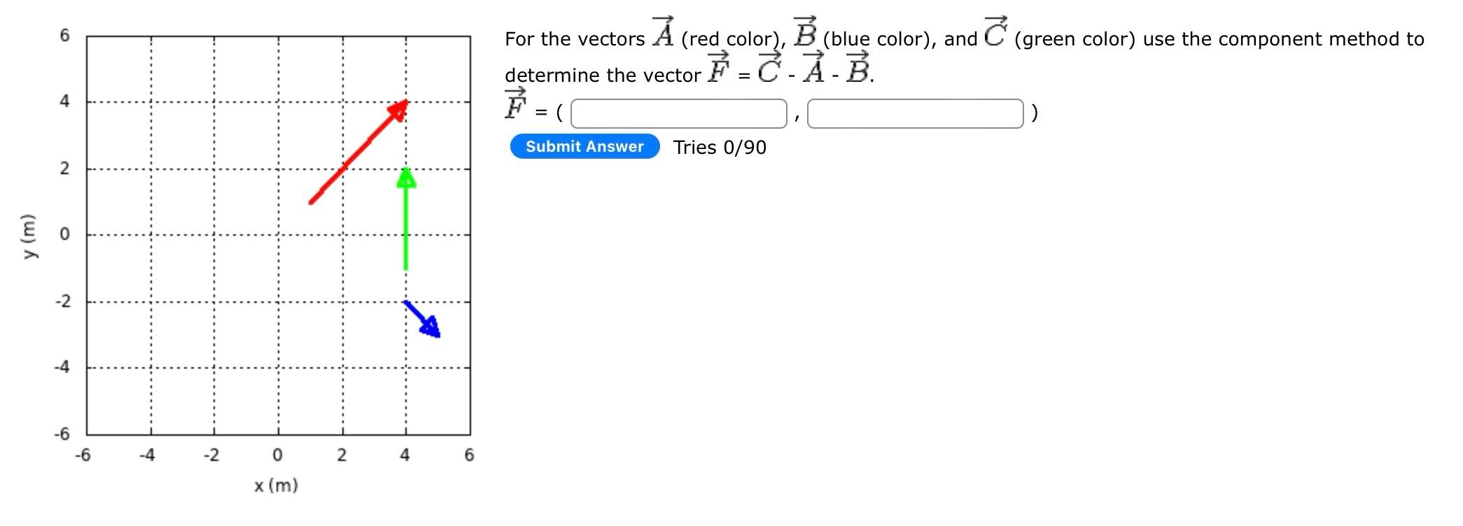 Solved Answer and explanation? ThanksFor the vectors | Chegg.com