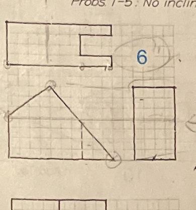 Solved No inclin 6 Exercise 5.6 Missing-Line Sketching | Chegg.com
