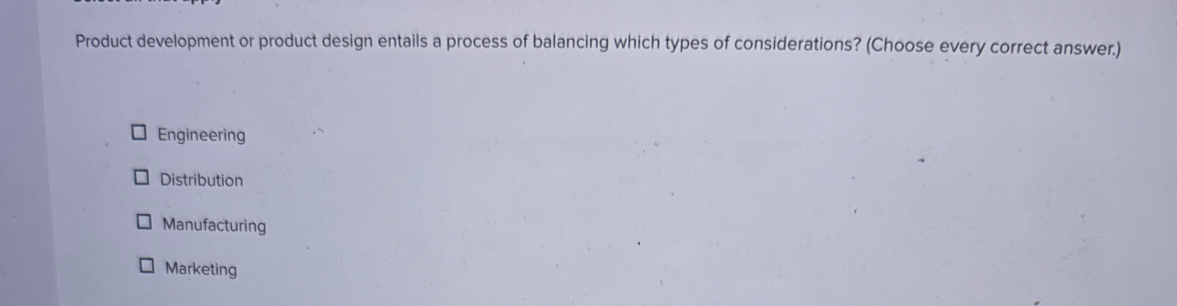Solved Product development or product design entails a | Chegg.com