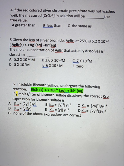 Solved 1 The primary use of insoluble barium sulfate BaSO, | Chegg.com