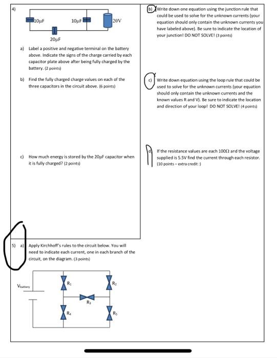 Solved please answer question 5 step-by-step and make sure | Chegg.com