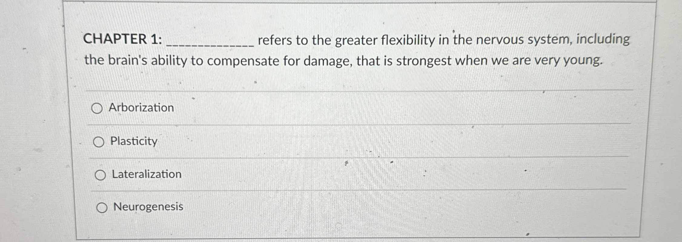 Solved CHAPTER 1: refers to the greater flexibility in the | Chegg.com