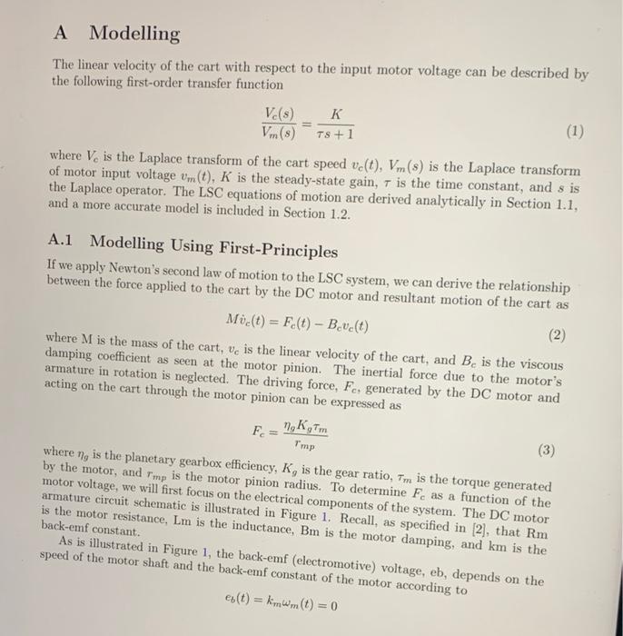 Solved 2.1 Task 1: Comparing Two Models Using | Chegg.com