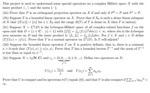 Solved This project is used to understand some special | Chegg.com