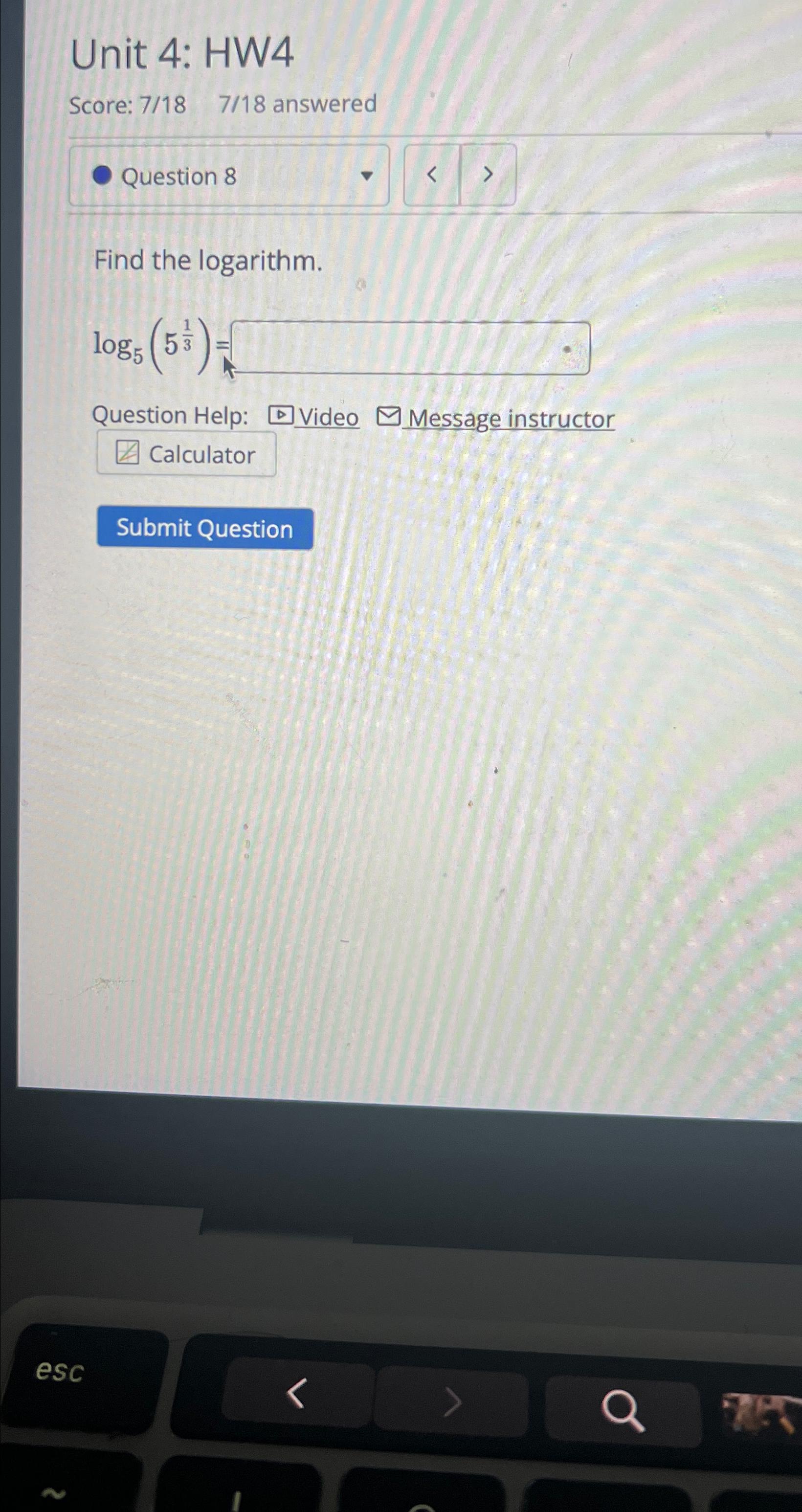 Solved Unit 4: HW4Score: 7/18 7/18 ﻿answeredFind the | Chegg.com