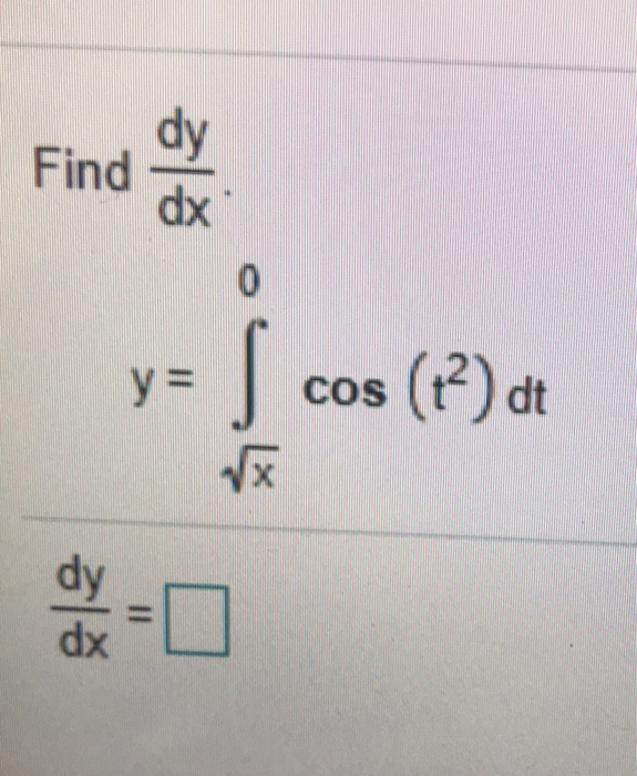 Solved Find dy y= cos (12) dt | Chegg.com