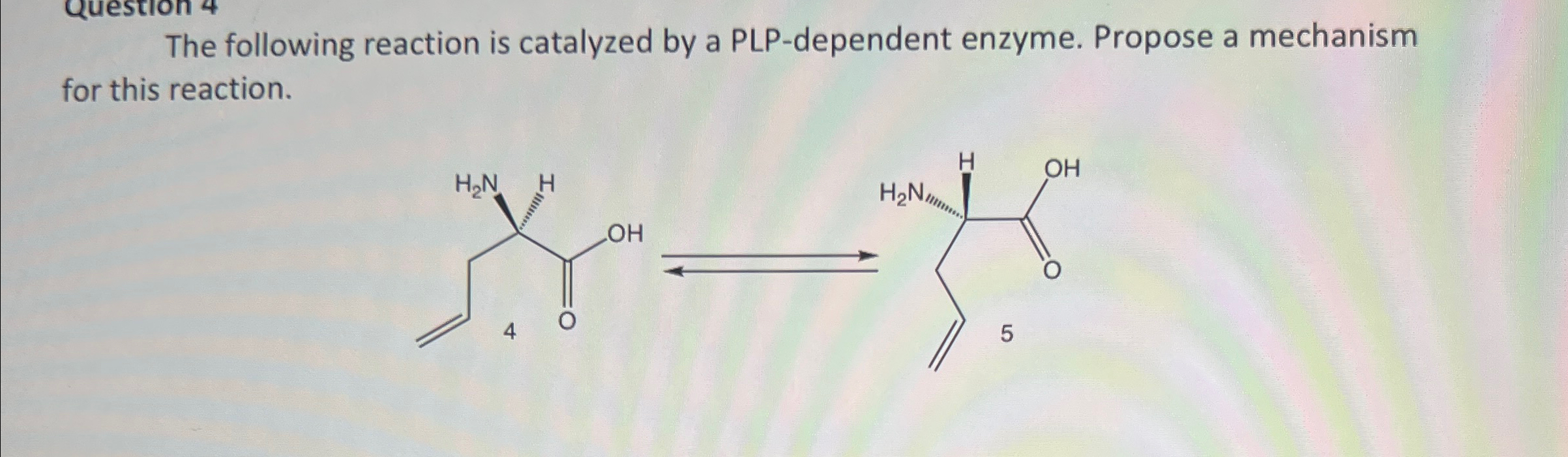 The following reaction is catalyzed by a | Chegg.com