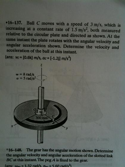 Solved Ball C moves with a speed of 3 m/s. which is | Chegg.com