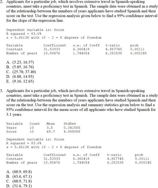 Solved Applicants for a particular job, which involves | Chegg.com