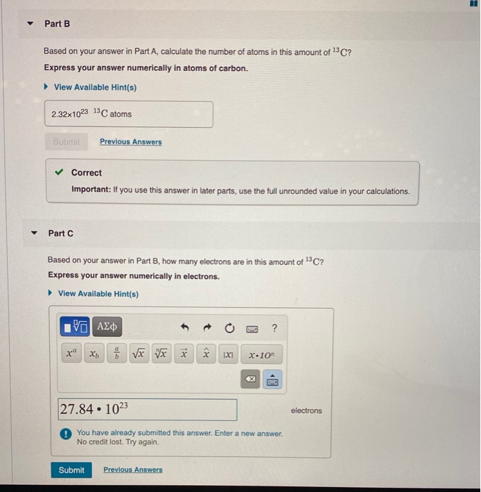 Part B Based on your answer in Part A, calculate the | Chegg.com