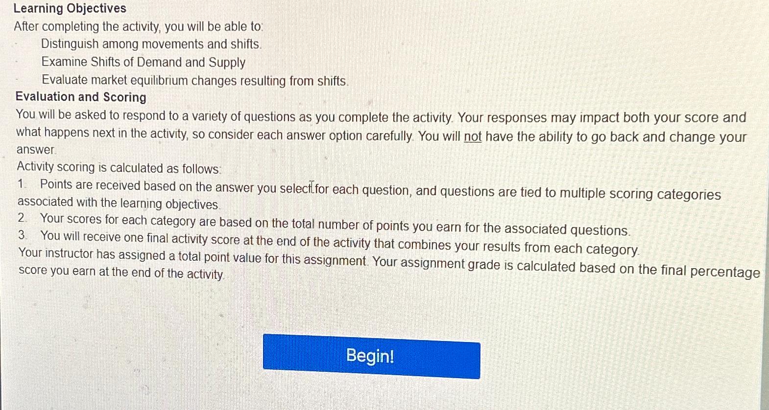 Solved Learning ObjectivesAfter completing the activity, you | Chegg.com