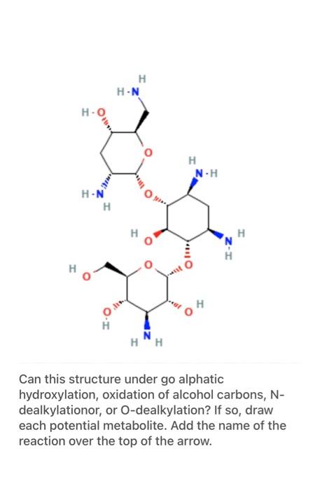 Solved Can this structure under go alphatic hydroxylation, | Chegg.com